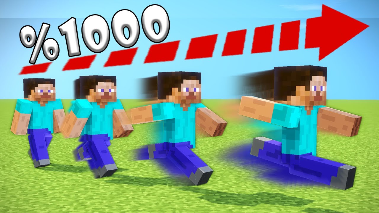 🔥 ME PASO MINECRAFT con VELOCIDAD 1000% ⚡ - YouTube