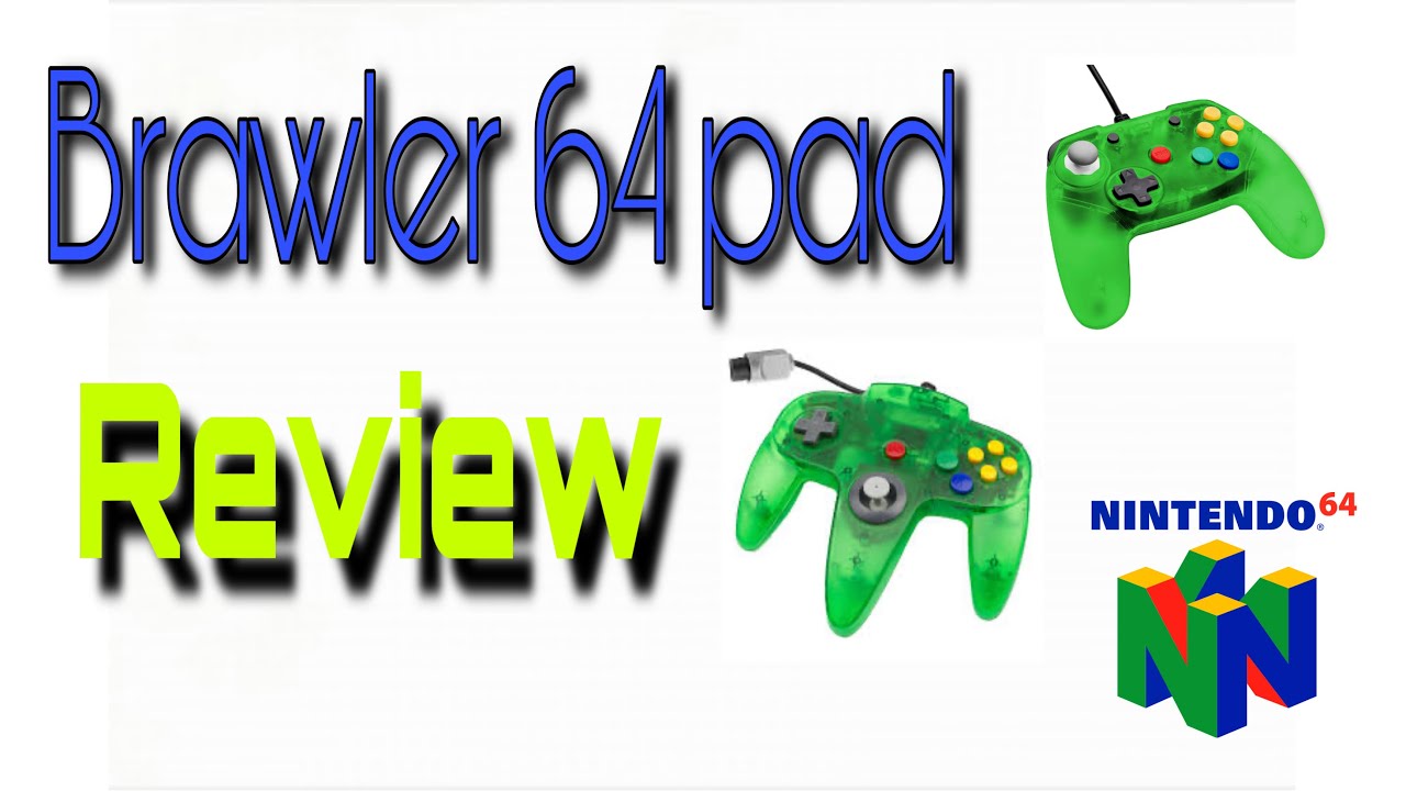 Brawler 64 pad review - YouTube