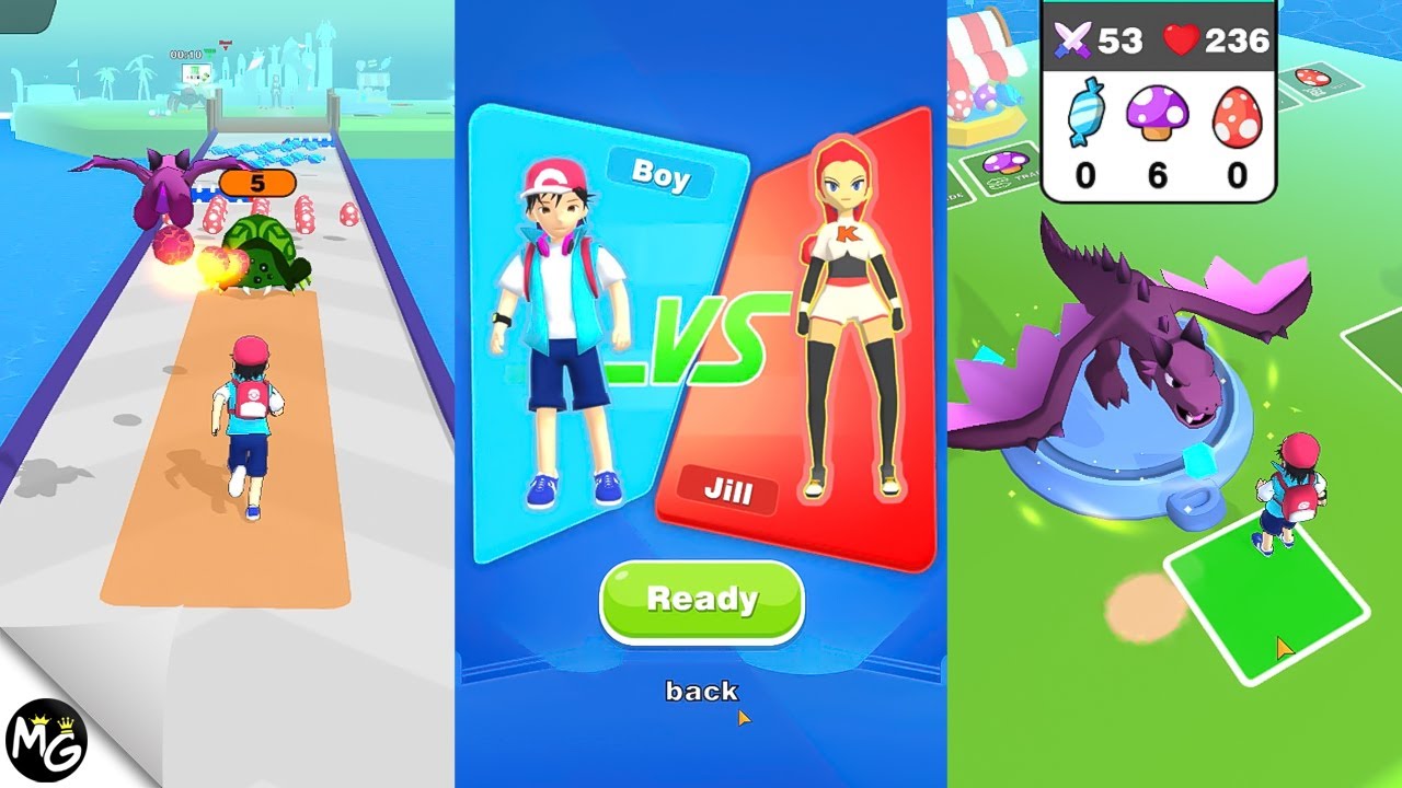 Menangkap Monster Pokemon Dan Melawan Tim Rocket | Game Monster Pocket ...