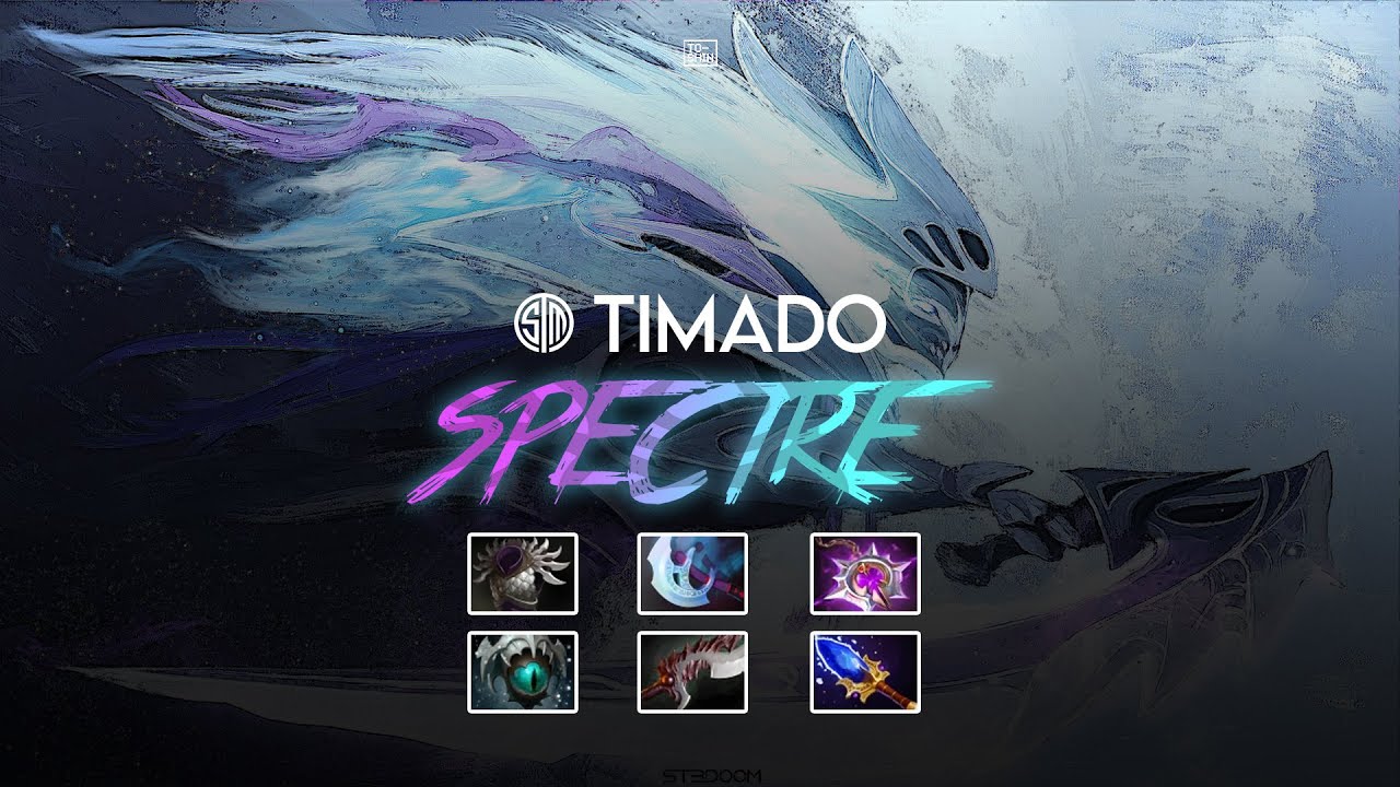 🔥timado Spectre Rampage Rampage Build 7 32d Dota 2 Pro Gameplay