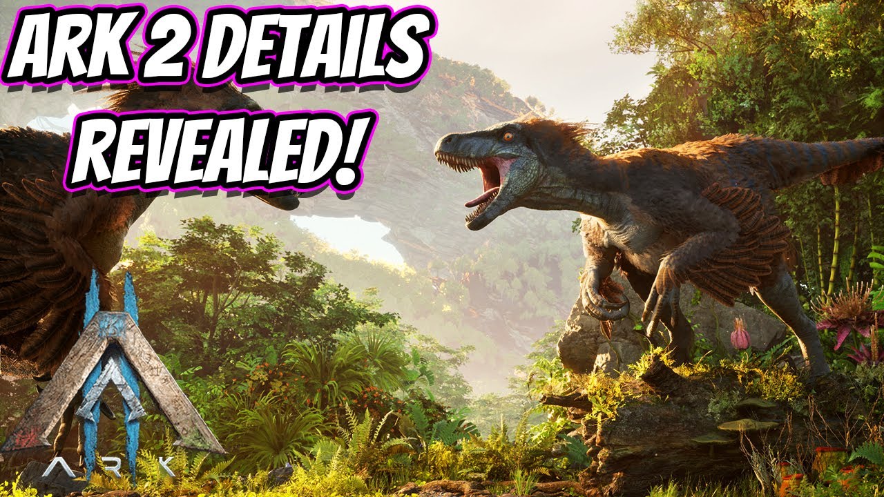 ARK 2 STEAM PAGE LIVE OPEN WORLD SURVIVAL RPG?! || ALL DETAILS REVEALED ...