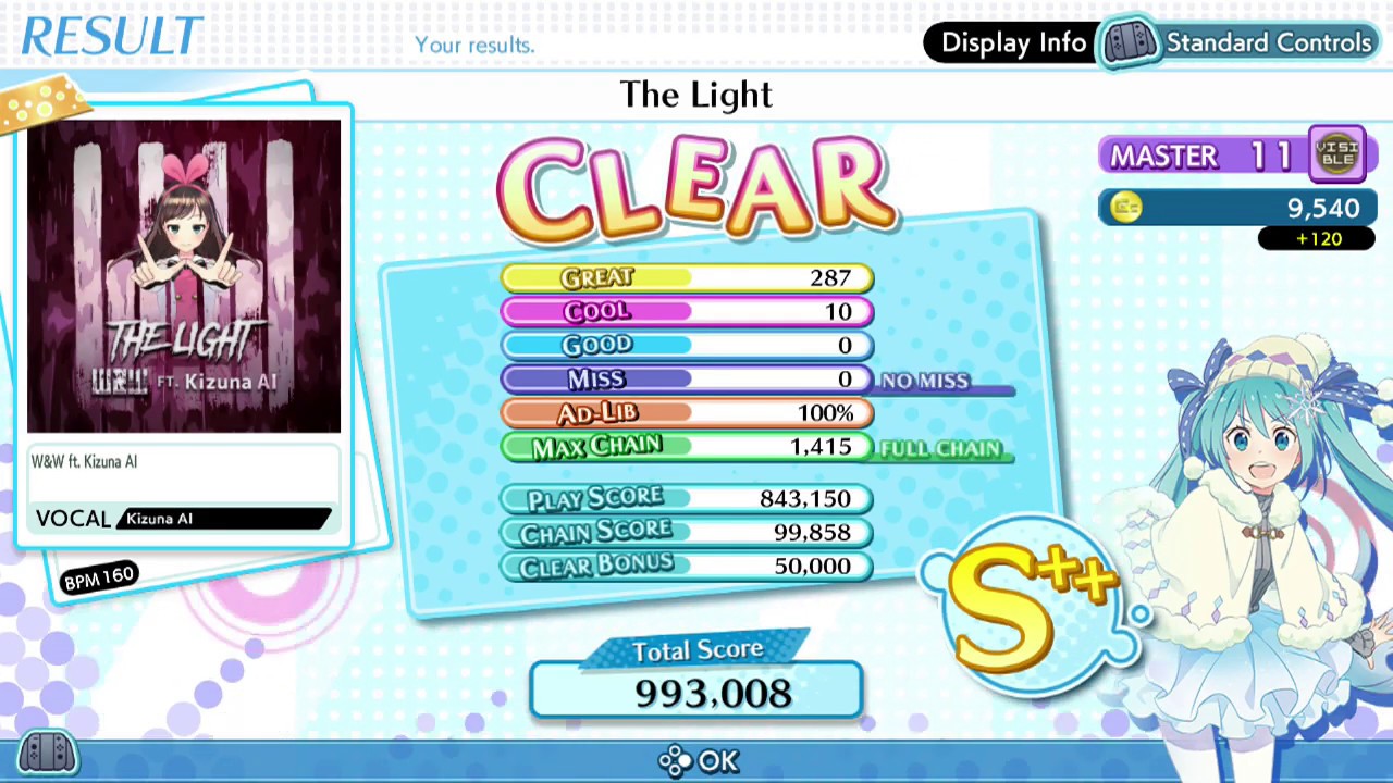 The Light [Master] Full Chain [Groove Coaster] - YouTube