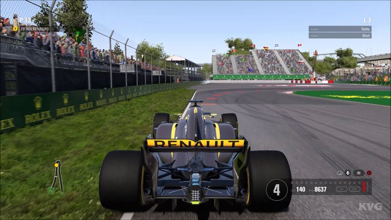 F1 2017 - Renault R.S.17 2017 - Gameplay (PC HD) [1080p60FPS] - YouTube