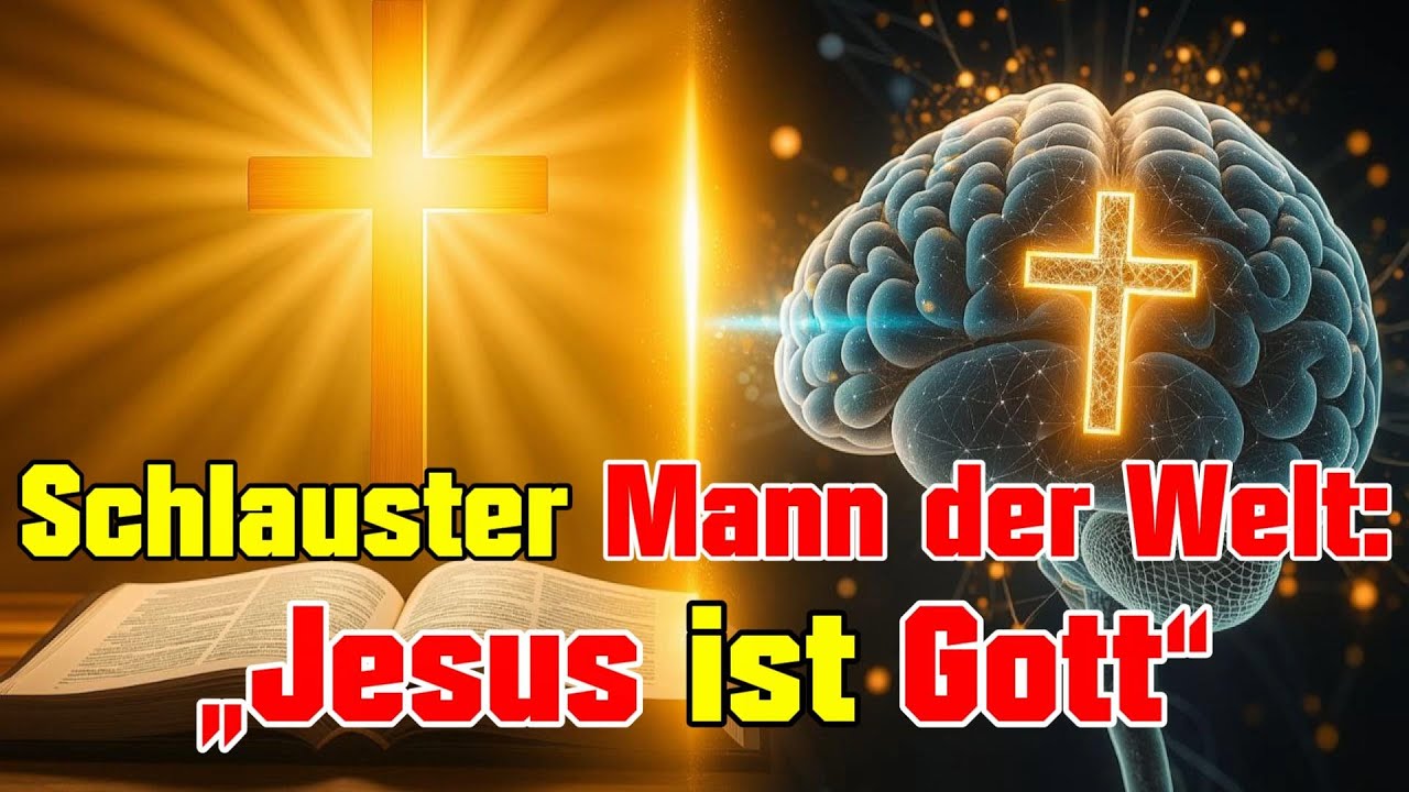 Mann mit HÖCHSTEN IQ sagt: „JESUS ist GOTT“ Hat er recht? | Was sagt ...