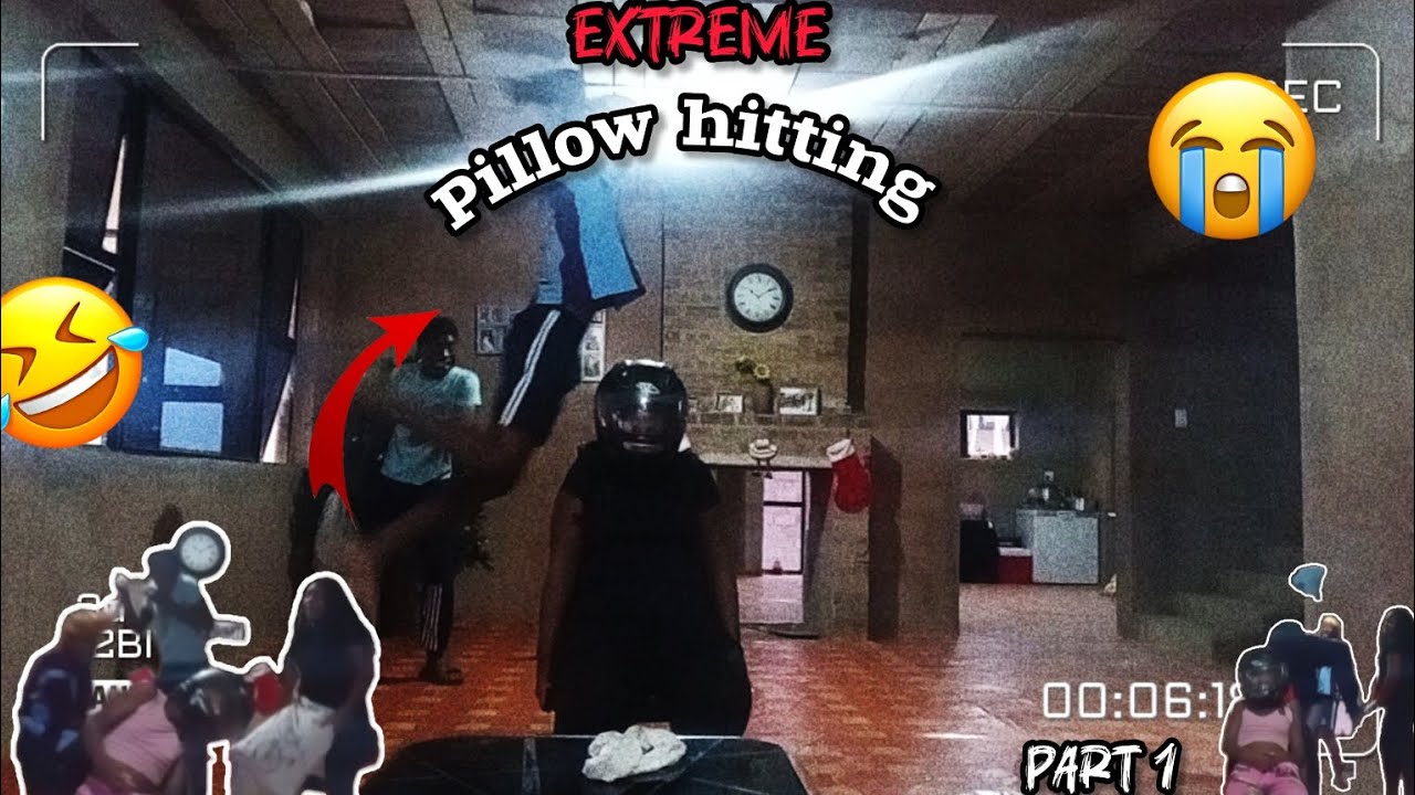 EXTREME PILLOW HITTING CHALLENGE - YouTube