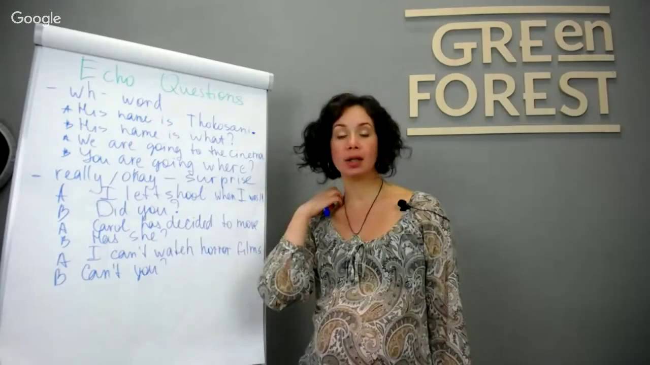 For levels 2-6 Echo Questions - YouTube