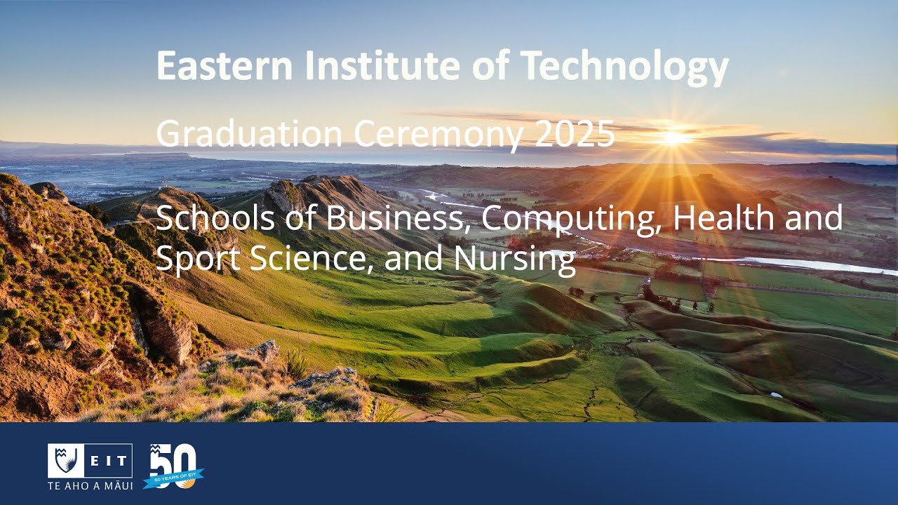 2025 EIT Hawke's Bay Graduation Ceremony 2 - YouTube