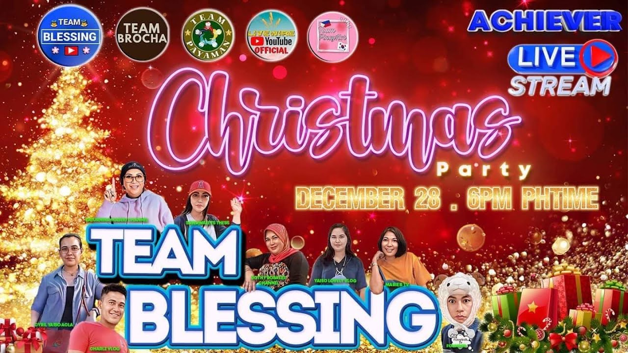 TEAM BLESSING || ACHIEVER || CHRISTMAS PARTY - YouTube