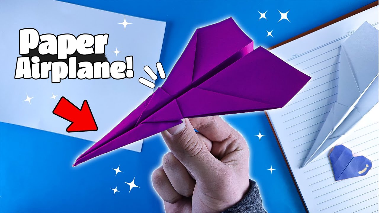 World record paper airplane! | How To Make a Paper Airplane | Paper ...