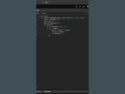 Leetcode 698: Partition to K Equal Sum Subsets - YouTube