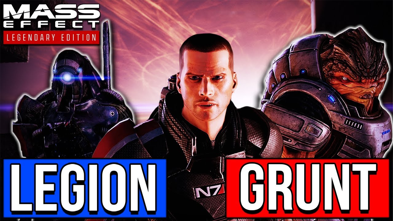 What happens if you bring LEGION and GRUNT to recruit Tali in ME2 ...