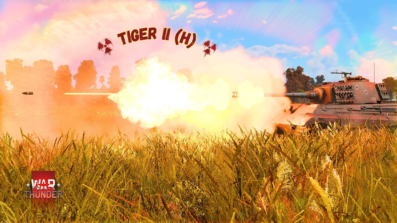 Nuclear Tiger || Tiger 2 (H) 12kills + Nuke || War Thunder - YouTube