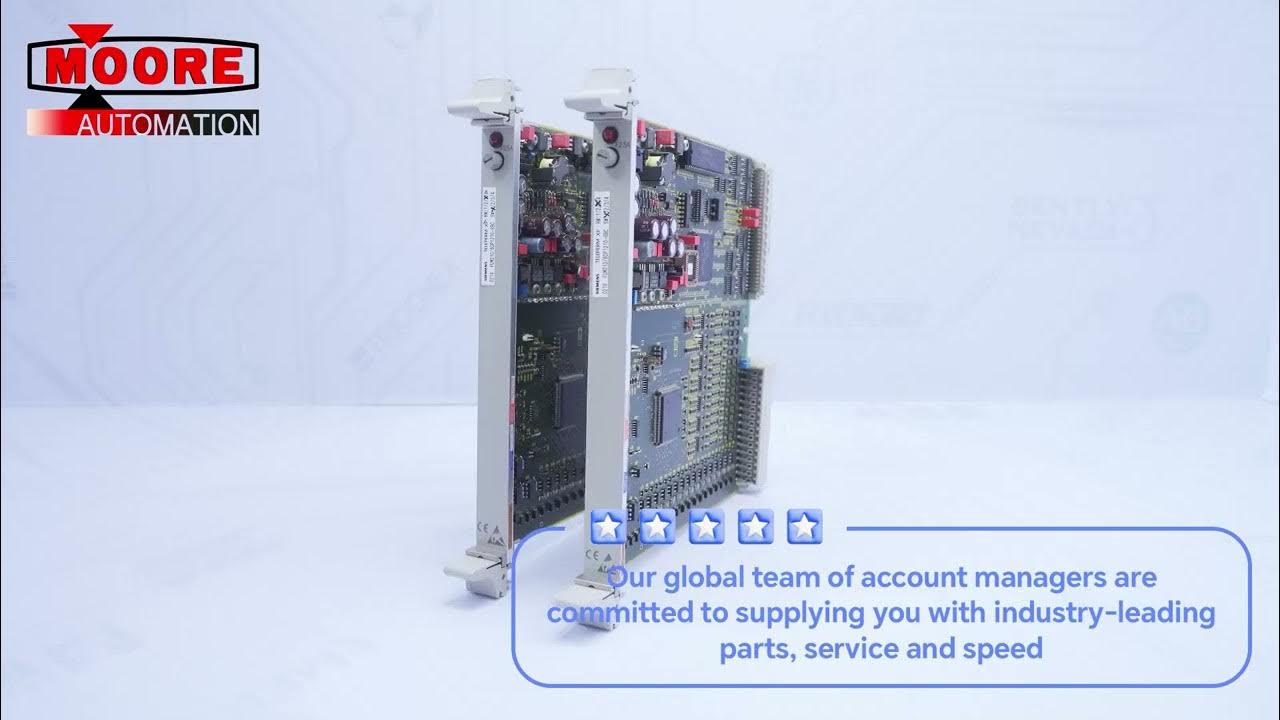 SIEMENS 6DP1210-8BC FUM210 Binary Module - YouTube