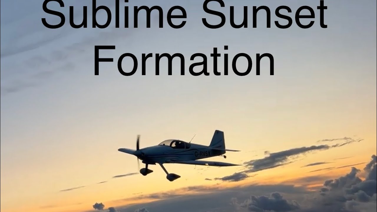 Vans RV Sunset Formation - YouTube