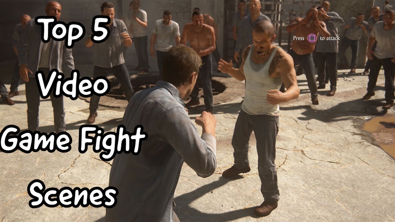 Top 5 Best Hand to hand combat Scenes In Gaming - YouTube