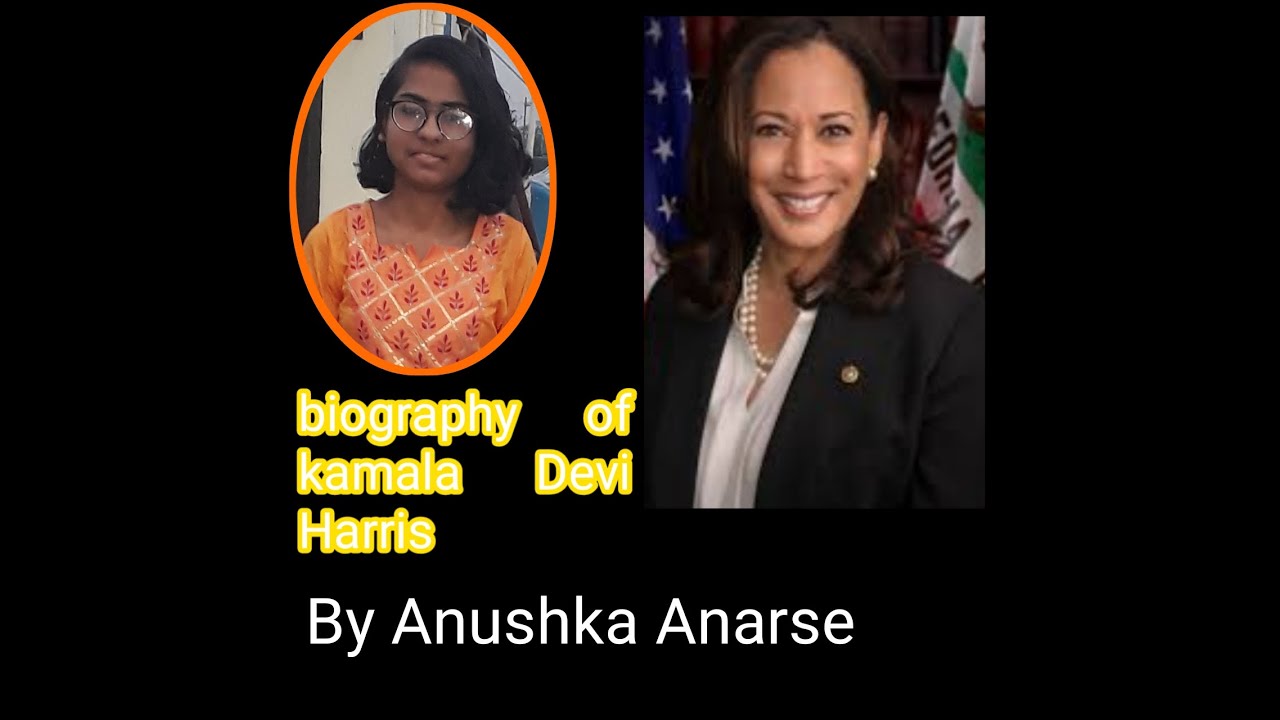 Kamala Harris perssonal life and biography | By Anushka Anarse - YouTube