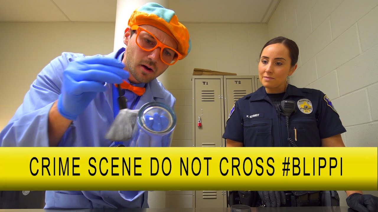 Blippi Visits a Crime Scene | Learning Videos For Kids | Educational ...
