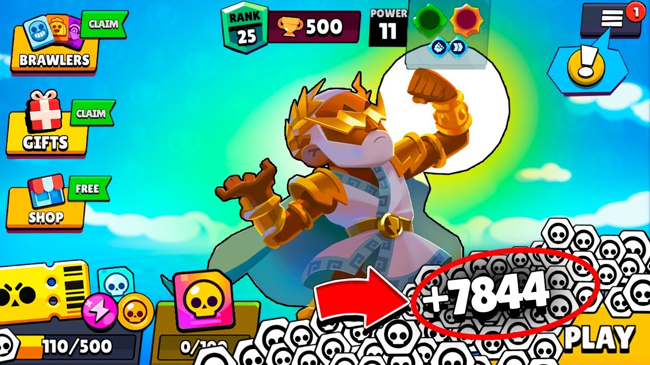 Complete LEGENDS OF OLYMPUS QUEST - Brawl Stars Quests №1 - YouTube