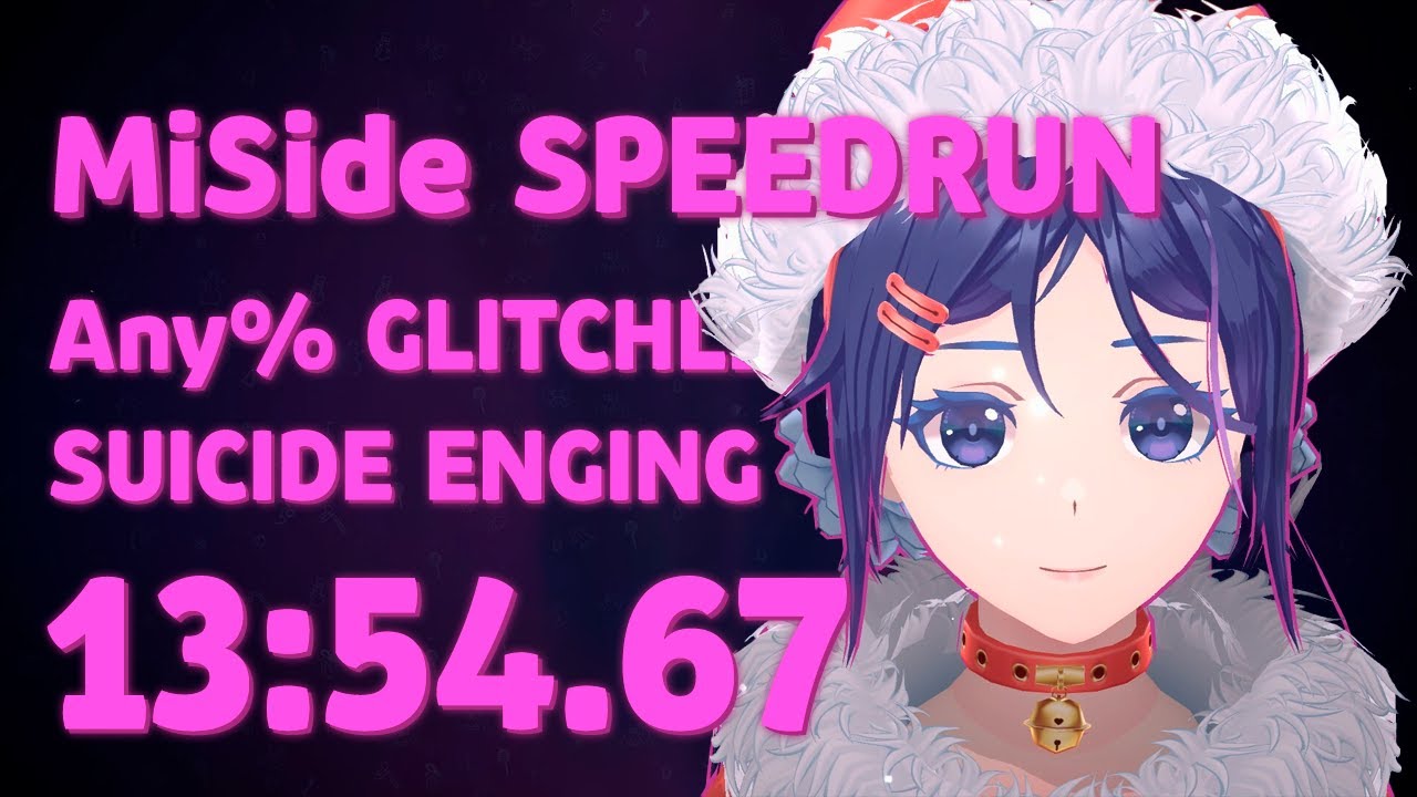 MiSide Speedrun 13:54.67 (Any%, Glitchless, Suicide Ending) - YouTube
