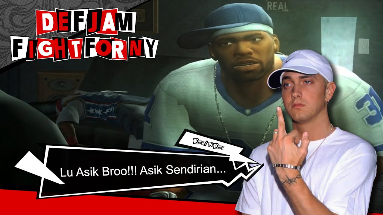 EMINEM di KHIANATI teman seperjuangannya - Def Jam: Fight For NY Part3 ...