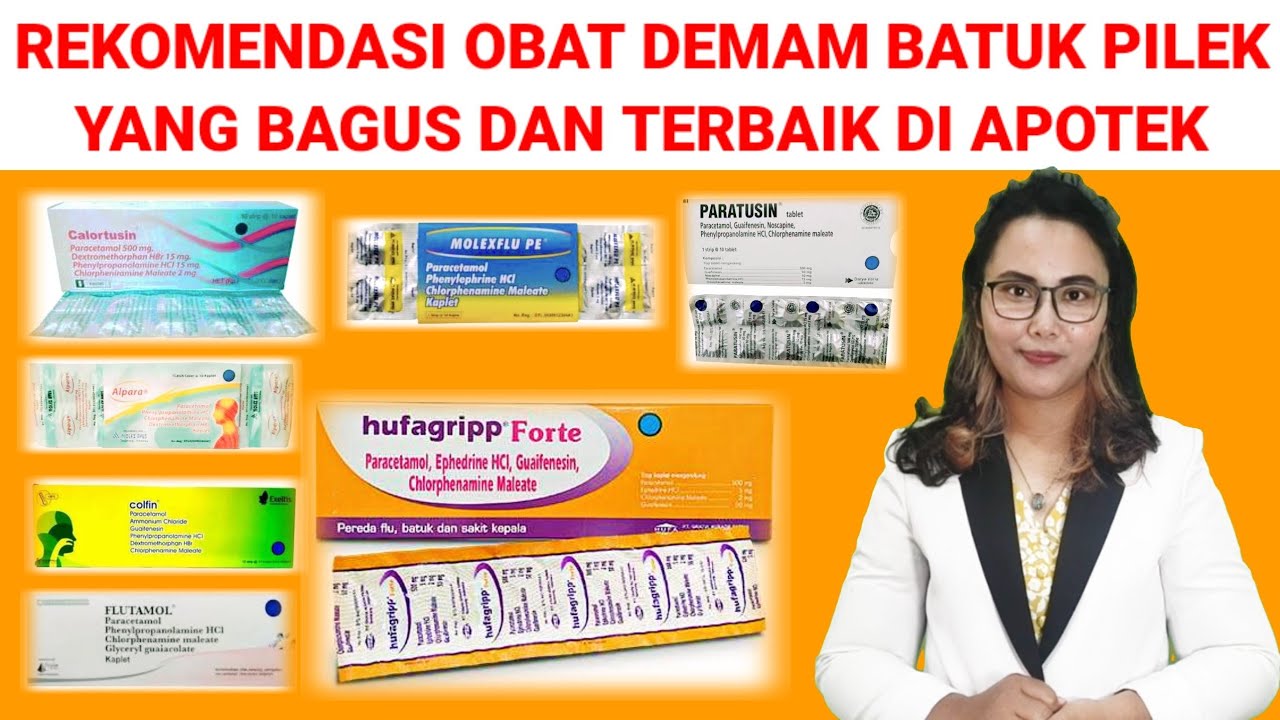 Obat Demam Batuk Pilek @SherlyApotekerAnda - YouTube
