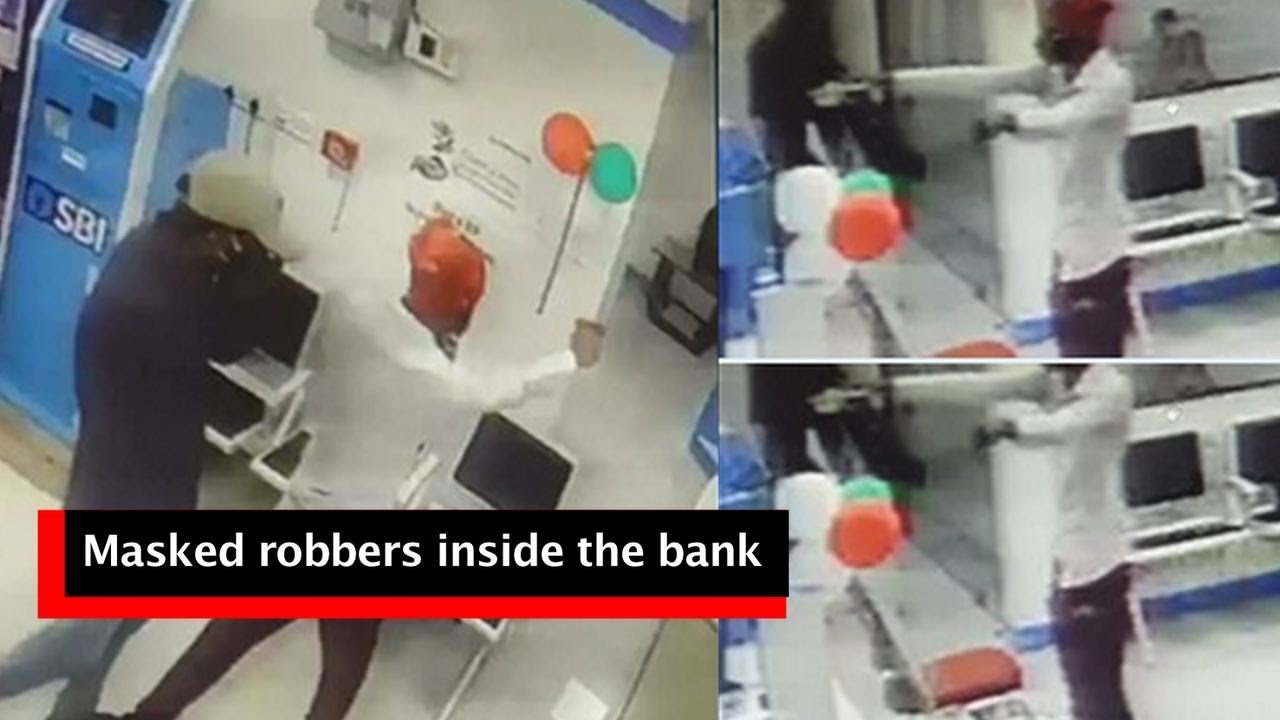 Caught On Camera: Robbery At SBI Bank In Mumbai I Cobrapost - YouTube