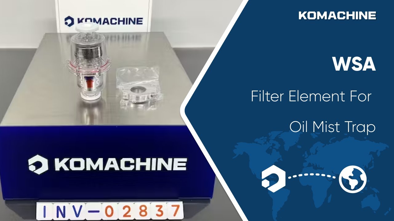 WSA / Filter Element for Oil Mist Trap (WOF-150 PC) / INV-02837 - YouTube