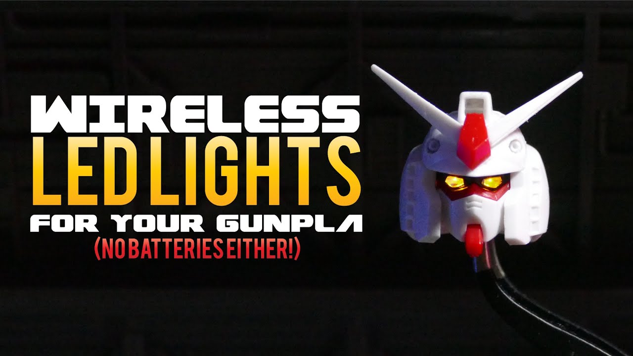 I'm Obsessed With These WIRELESS LED Lights for My Gundam Model Kits ...