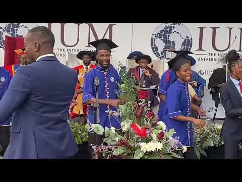 IUM Dorado Choir_Tungamira🎶Live Performance @ IUM 19th Graduation Ceremony 🧑🏽‍🎓👨🏽‍🎓