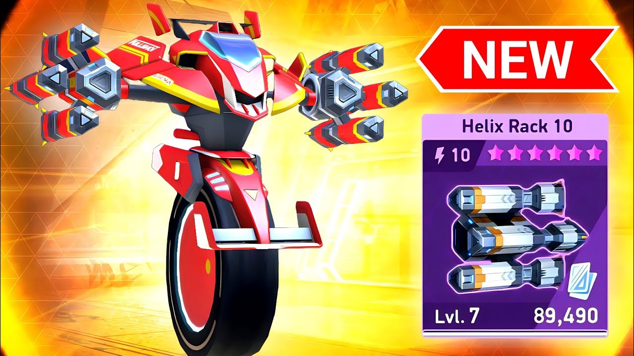 New Weapon - Helix Rack 10 with Killshot - Mech Arena - YouTube