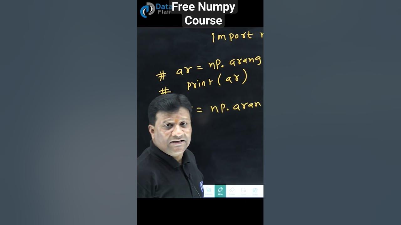 Numpy Arange Function Creating Numpy Arrays Python Tutorials Youtube