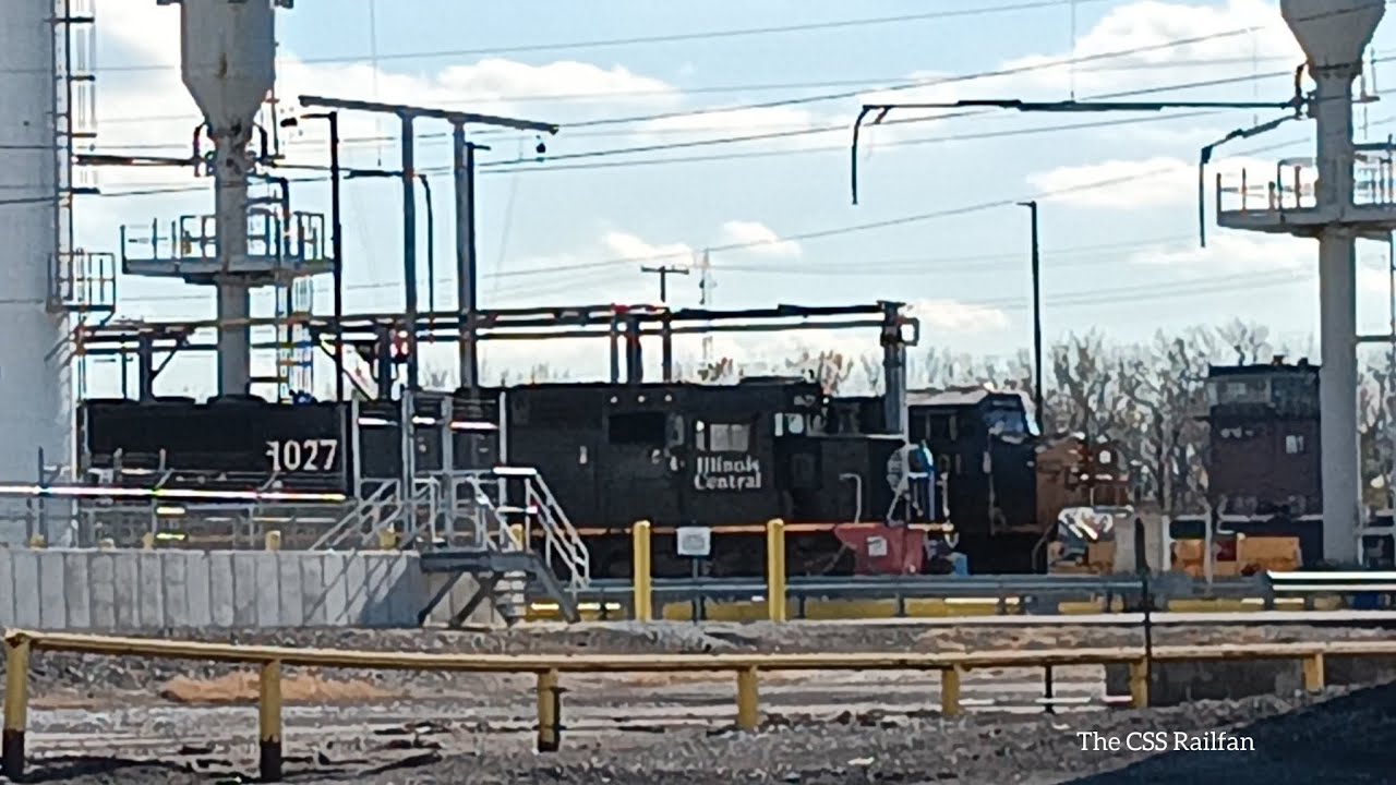 Trains at CN Kirk Yard - Gary, Indiana - YouTube