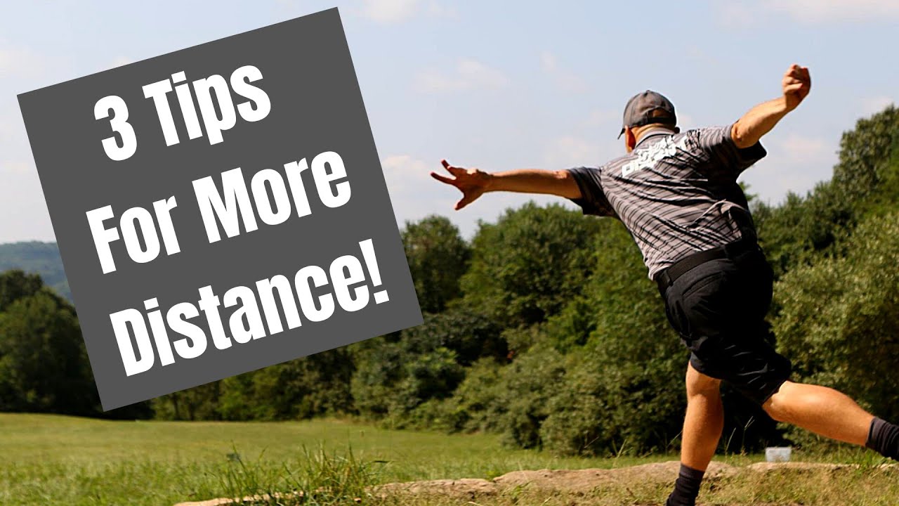 3 Tips For More Distance in Disc Golf with Brad Schick - YouTube