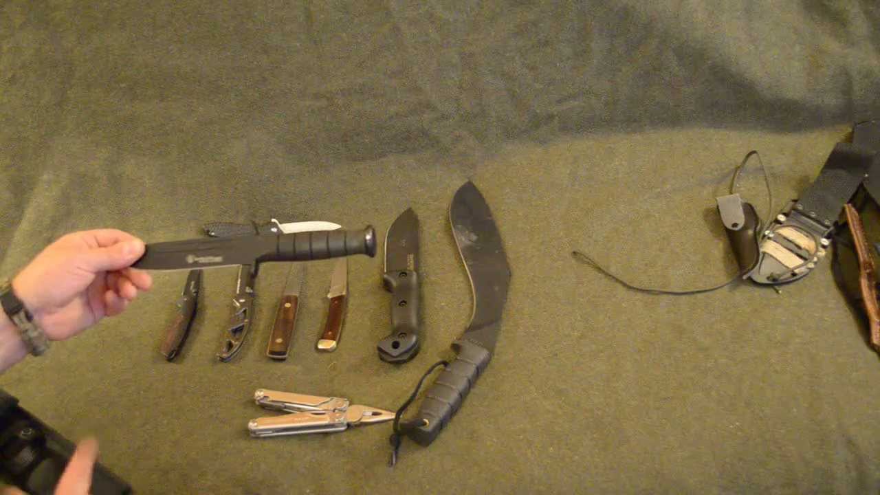 A practical preppers take on survival knives. - YouTube