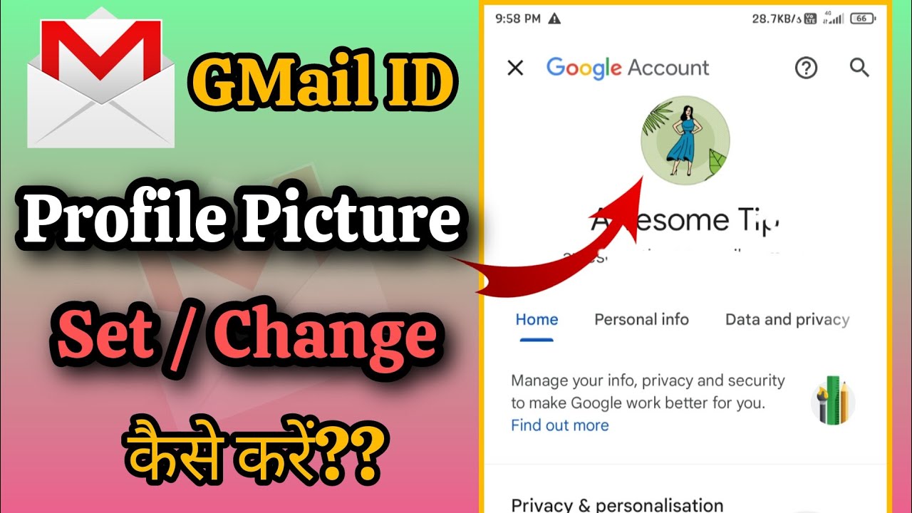 Gmail ID profile Picture kaise change kare||How to change profile photo ...