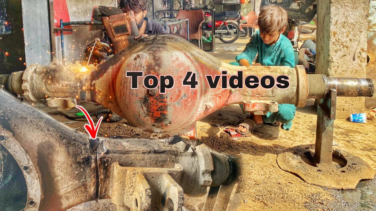 Top 4 Videos Of Axle Tube Repairing | How To Repair Axle Tube | How To ...