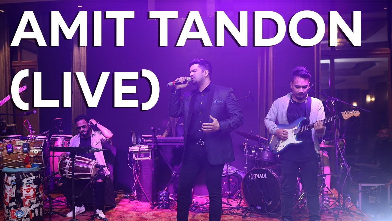 Amit Tandon Live Stage Performance | Sangeet Live band | Wedding Live ...