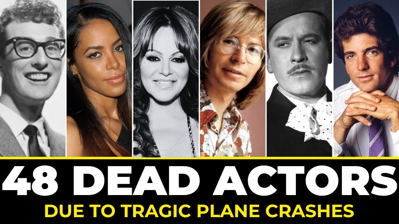 50 Celebrities Who Tragically Died In Plane Crashes - YouTube