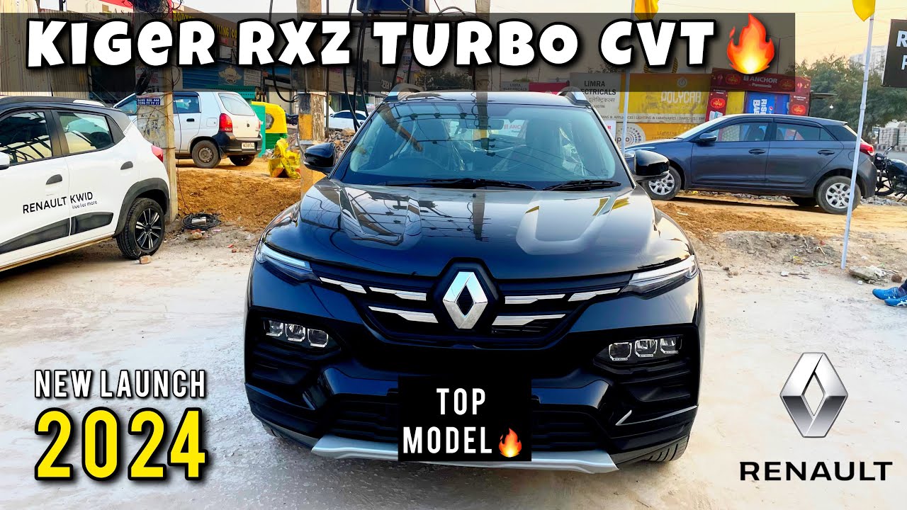 New launch 2024 Renault Kiger RXZ Turbo CVT🔥Top Model Complete ...