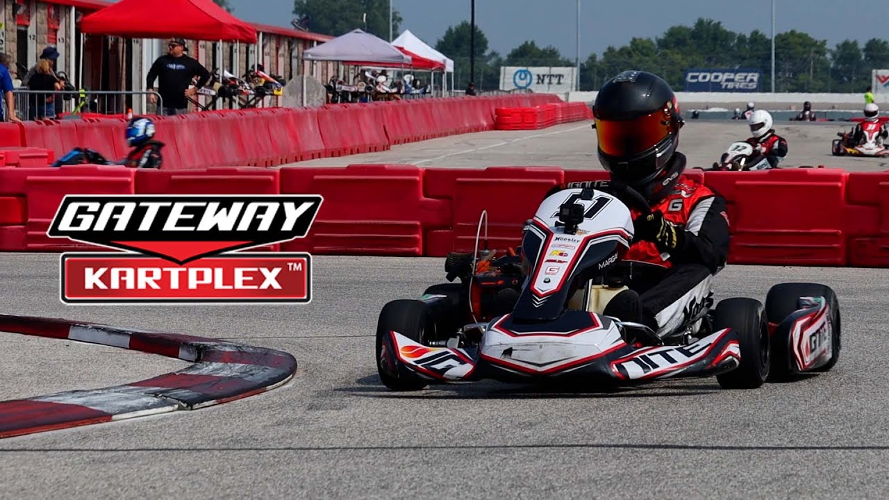 ALMOST FLIPPED THE KART!! - Gateway Kartplex Ignite Series - YouTube