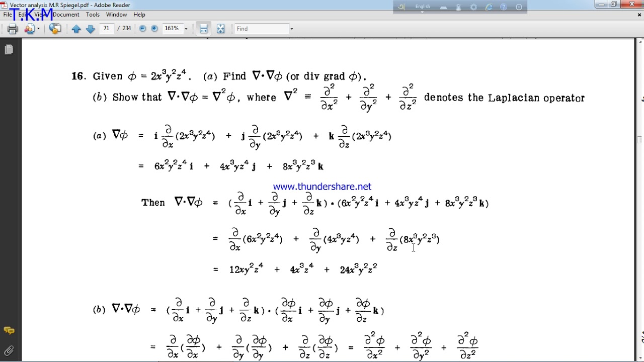 Properties of Divergence & Curl Part3 - YouTube