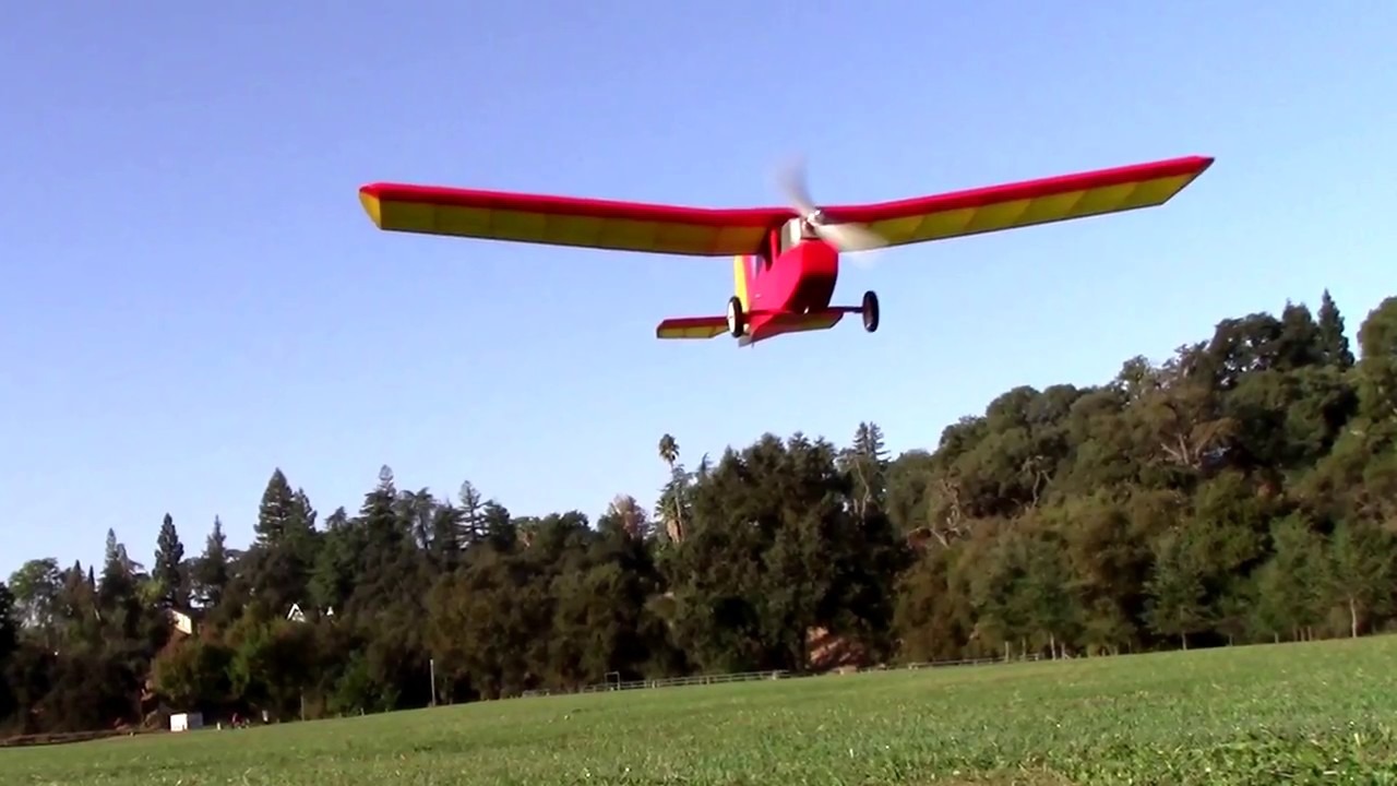 Skypup scale model ultralight flying dreams - YouTube