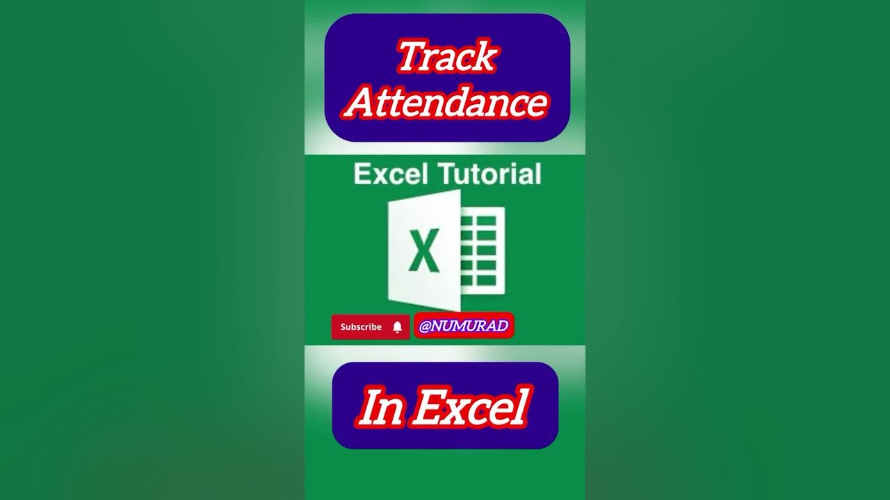 Track Attendance in Excel ! NU MURAD #excelshortcuts #newexcel #exceltips #excelsolution # ...