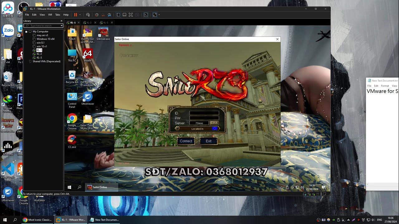 VMware bypass Xigncode3 Silkroad (Sailor 7 Sea Servers) 2024 !! - YouTube