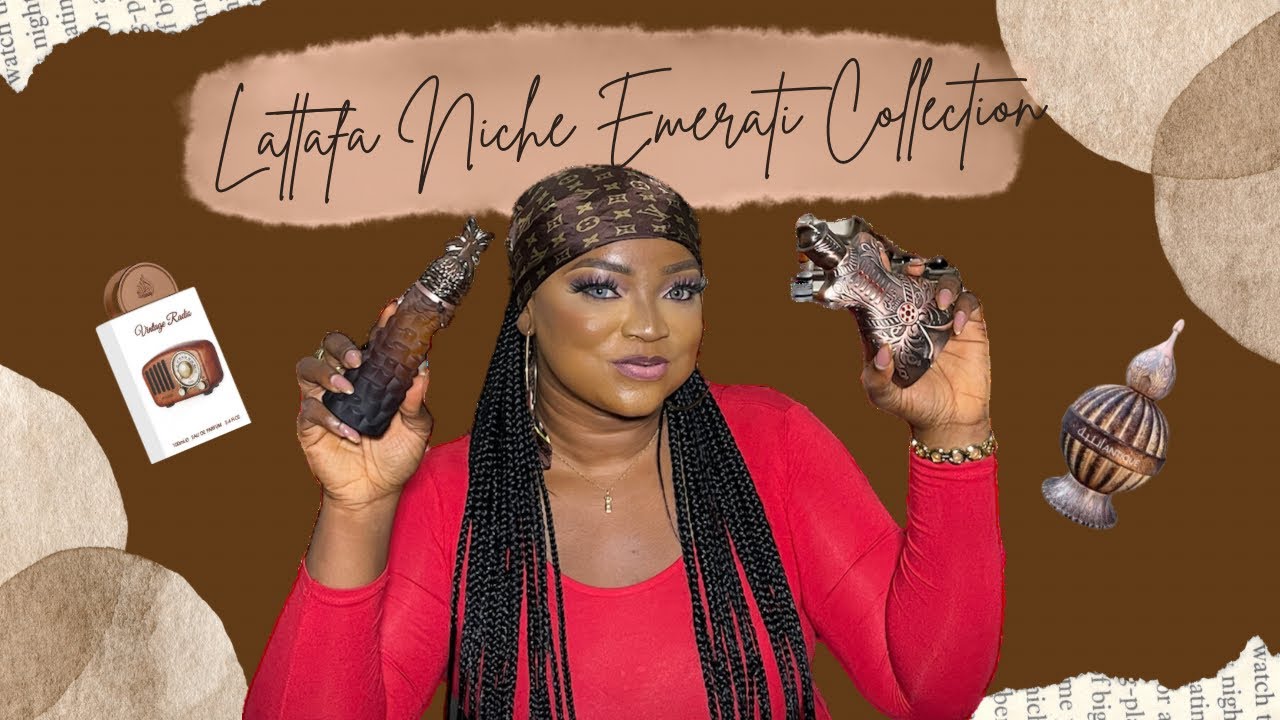 LATTAFA NICHE EMERATI COLLECTION | TOLEEN | ANTIQUE | AJWAA | AFFECTION ...