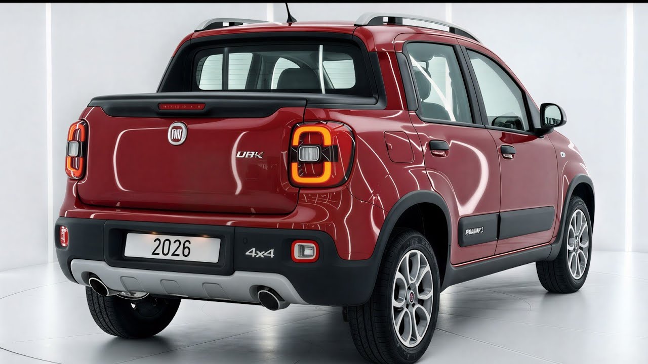 Fiat Panda 4x4 Pickup 2026: A Picape Compacta Que Vai Mudar Tudo ...