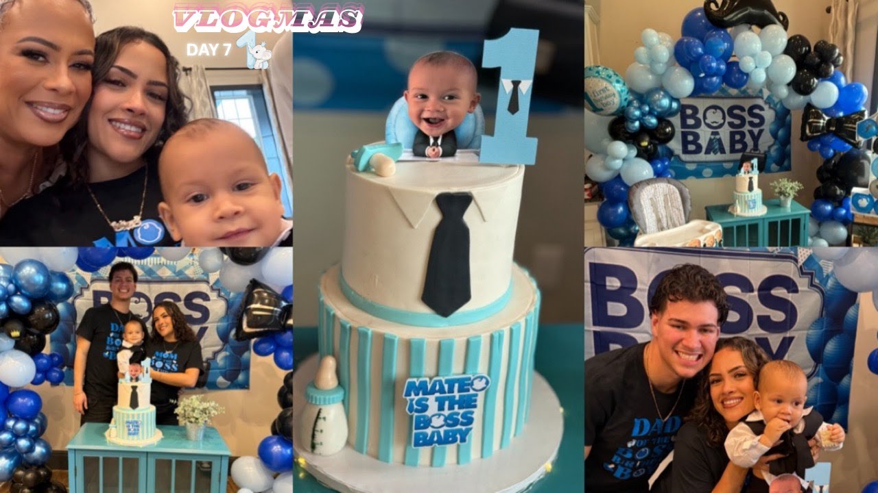 VLOGMAS DAY 7🎄BABY MATEO'S FIRST BIRTHDAY CELEBRATION + A SPECIAL ...