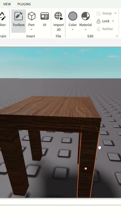 How To Make A Simple Chair In Roblox Studio In Under 90 Seconds! (Part ...