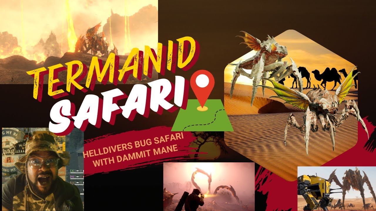 🔴🦗BUG DIVER ON TERMANID SAFARI 🐜🐛🎯 🏴‍☠️🔴 HELLDIVERS 2 |#helldivers2 ...