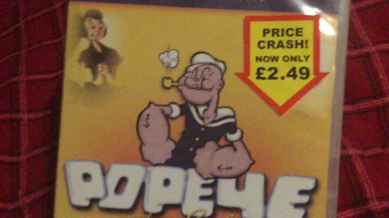 Popeye The Sailor Volume 4 DVD Unboxing - YouTube